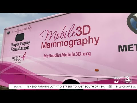 Methodist's Mobile Mammogram Unit provides free screenings to over a dozen women Thursday