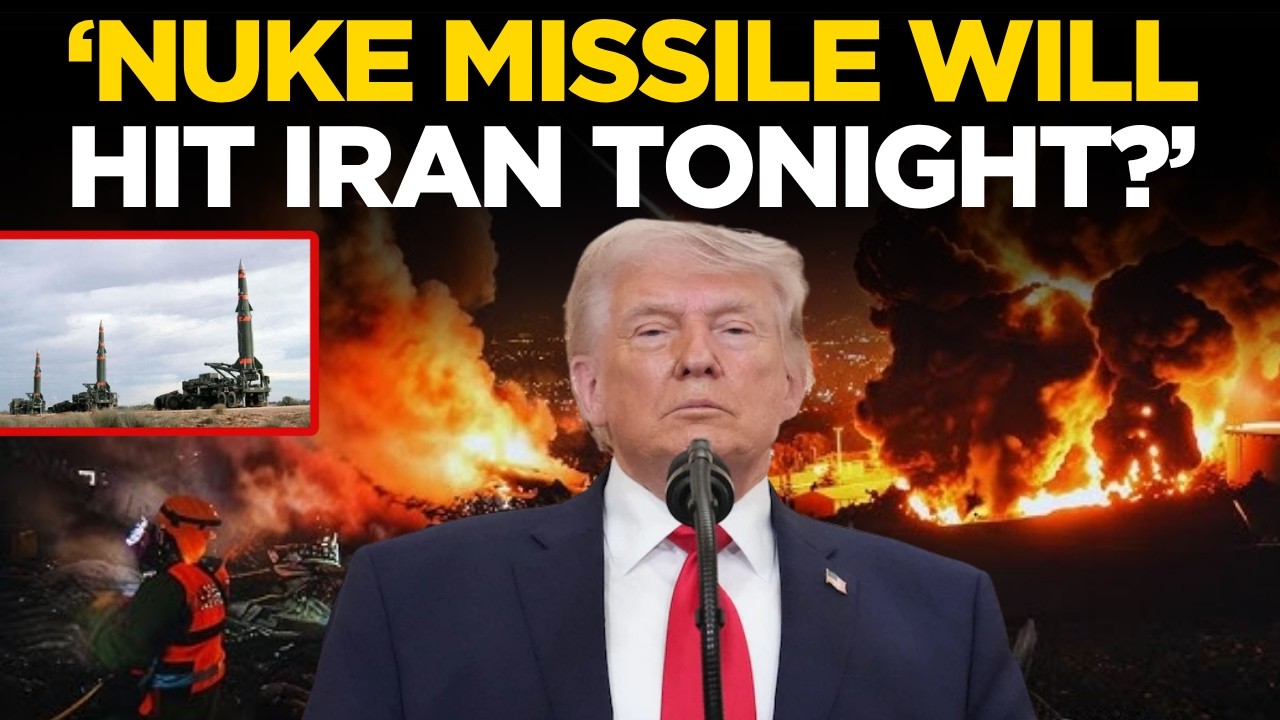 Iran US War LIVE: Trump Issues Massive ‘Tonight’ Warning to Iran | Iran Govt In Shock! | Watch