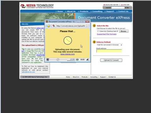 Easy way to convert word to pdf (doc, docx, xls, ppt..) using A free online converter !