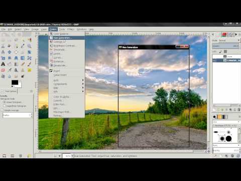 Levels PART 1 - GIMP Beginners' Guide ep137 Video Lecture - A GIMP 2.8 ...