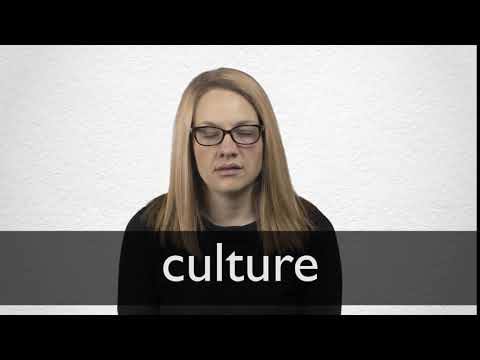 How to pronounce CULTURE in British English