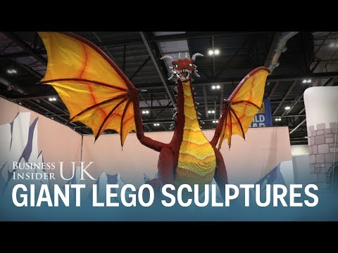 UK's largest Lego exhibition has giant life-size sculptures – here's what it's like