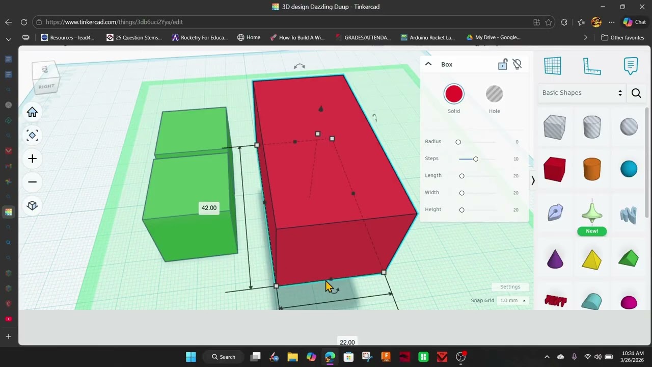 TinkerCAD How-To: Design a Minecraft Creeper