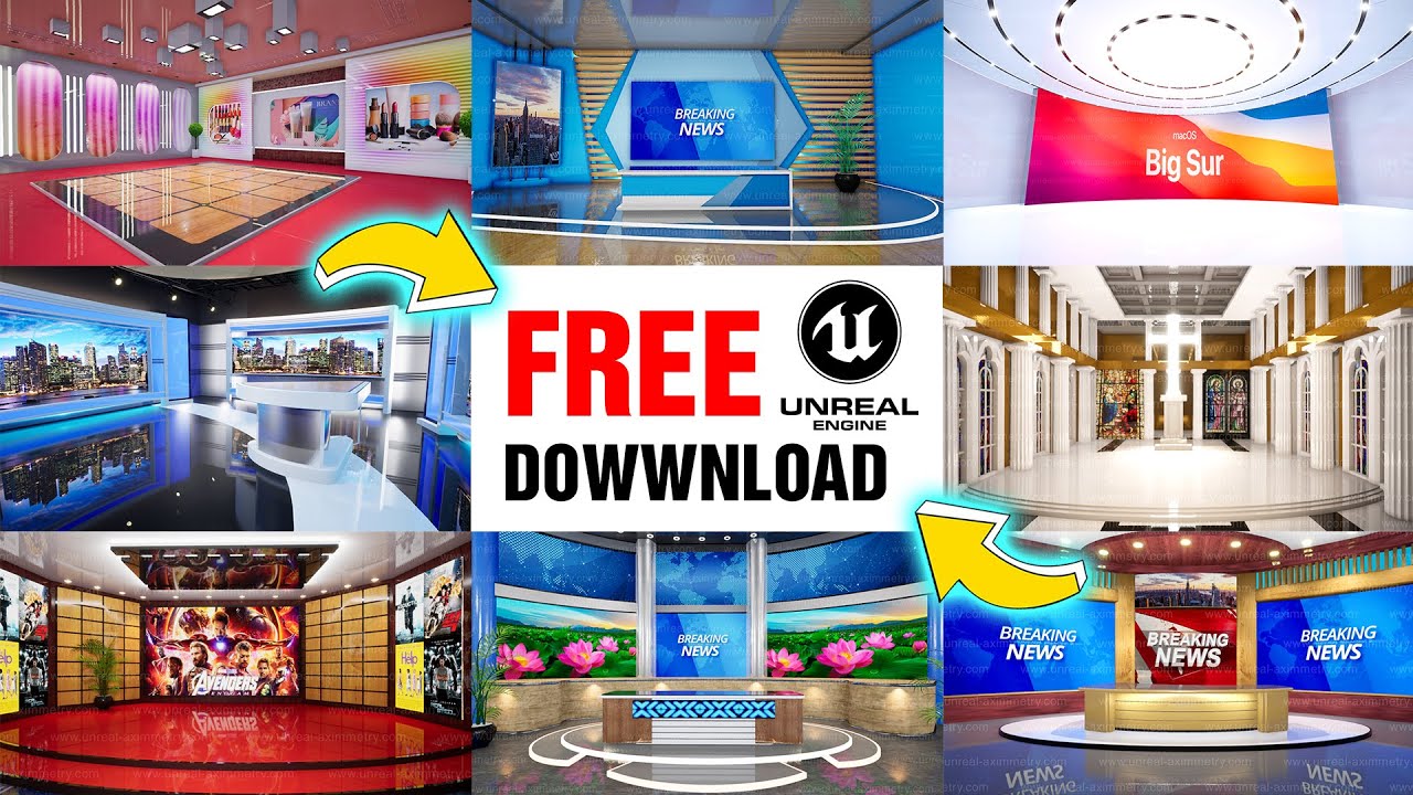 🆕Unreal Virtual Studio Sets Free Download