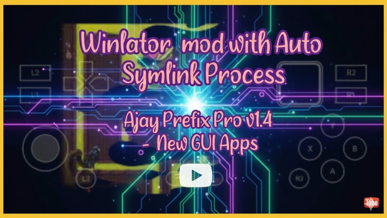 Winlator 11 beta mod | New Useful GUI Apps | Ajay Prefix Pro v1.4