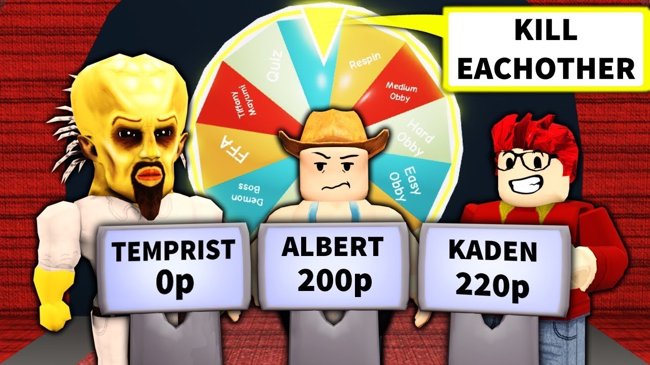 I went on a Roblox GAMESHOW...