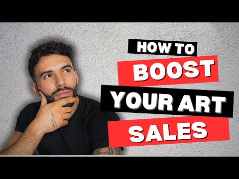 How to Boost Your Art Sales in 2025 | With this ONE trick | Beginners Guide to Selling Artworks