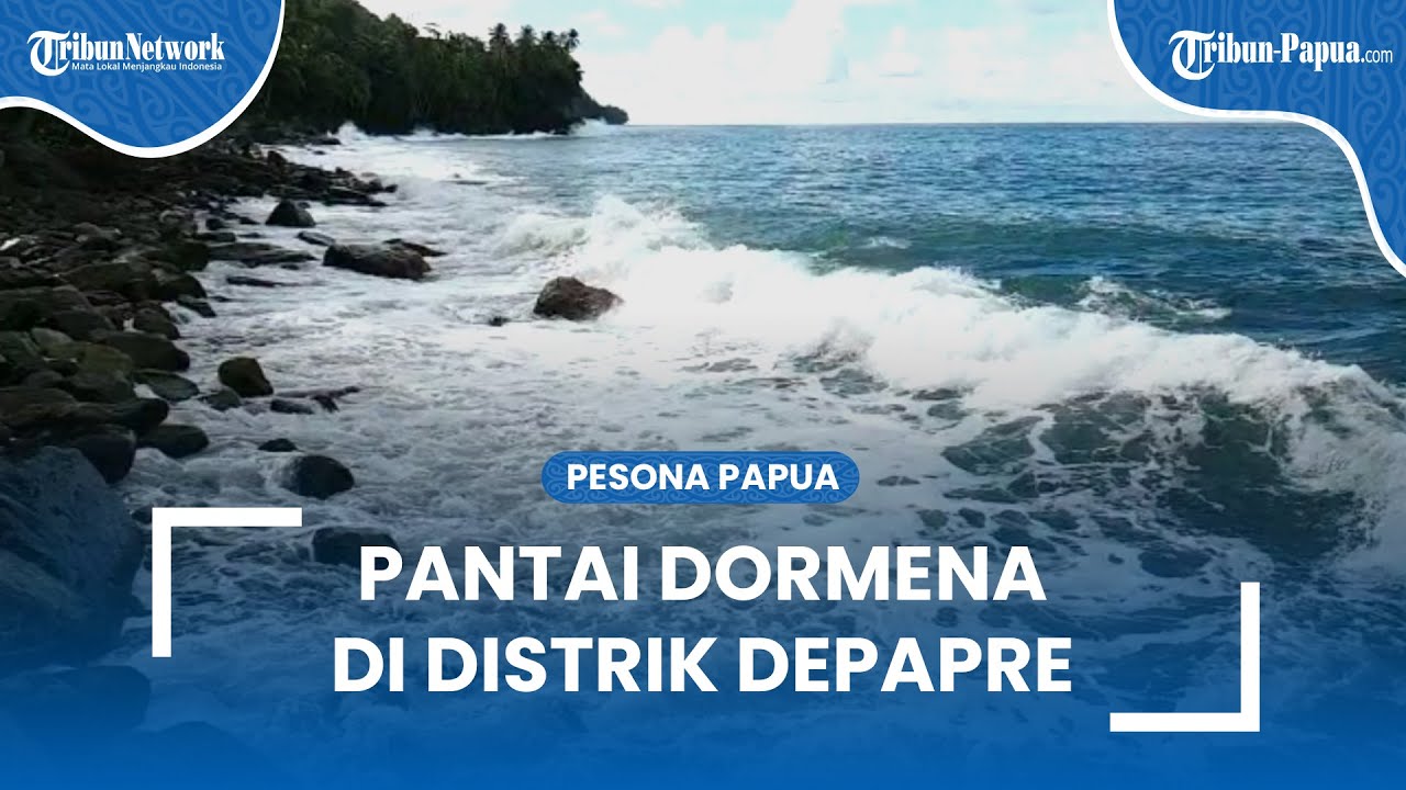 Indahnya Pantai Dormena, Pantai Cantik di Distrik Depapre dengan ...