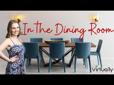 Dining Room Vocabulary (Beginner English Vocabulary)