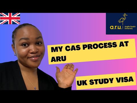 I GOT MY CAS LETTER IN TWO DAYS! | HERE'S HOW I APPLIED FOR MY CAS FROM ARU | UK STUDY PROCESSπ¬π§