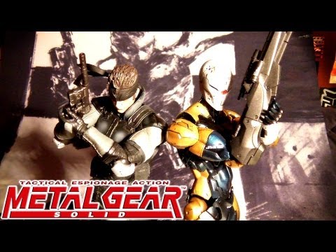 Metal Gear Solid Snake y Ninja Cyborg en detalle | Craker Blog