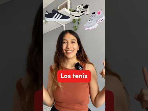 Shoe vocabulary in Spanish 👟👠👡