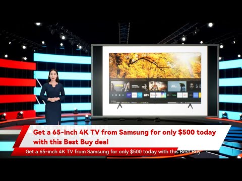 Get a 65-inch 4K TV from Samsung for only $500 today with this Best Buy deal