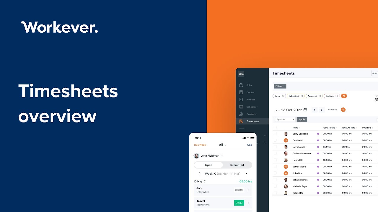 Timesheets Overview