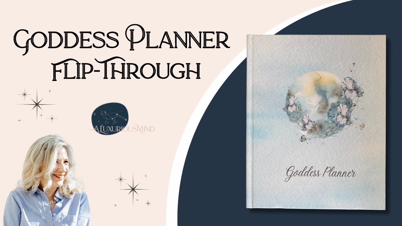 Goddess Planner Flip Through - Undated Planner