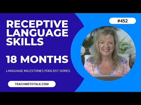 Receptive Language Milestones by 18 Months | teachmetotalk | Laura Mize | Speech Therapy Toddlers