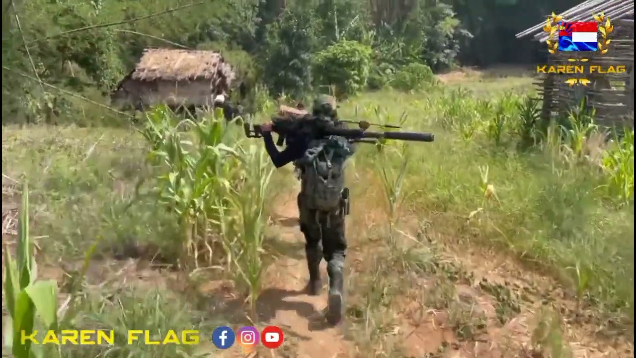 23/4/2022 KNDO/PDF ပူးပေါင်း လေးကေ့ကော်စခန်းသိမ်း အပြန်