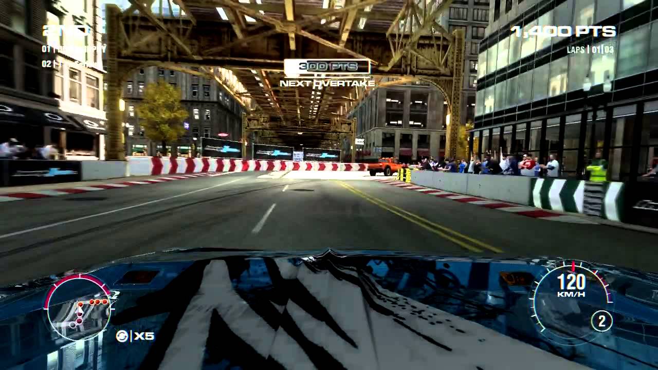 Grid 2 (PC) walkthrough - Freestyle Xtreme Overtake