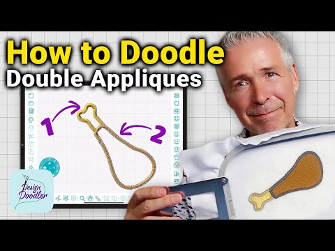 Creating Double Applique Embroidery Designs - Design Doodler Software