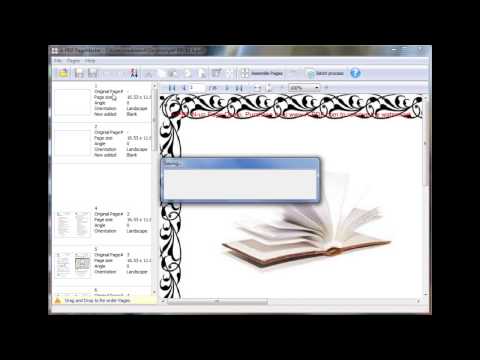 PDF Page Organizer Tool - Reorder, Resize & Delete PDF Pages