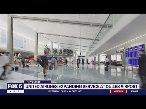 United Airlines leads $500M expansion at Dulles