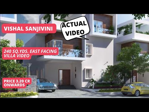 Vishal Sanjivini |☎+91-7065522190 | 4 BHK Villa For sale In Tukkuguda Hyderabad | Price 3.20 Cr*