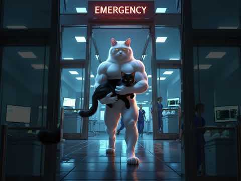 A romantic cat story #shorts #ai #aicats #cat #cute