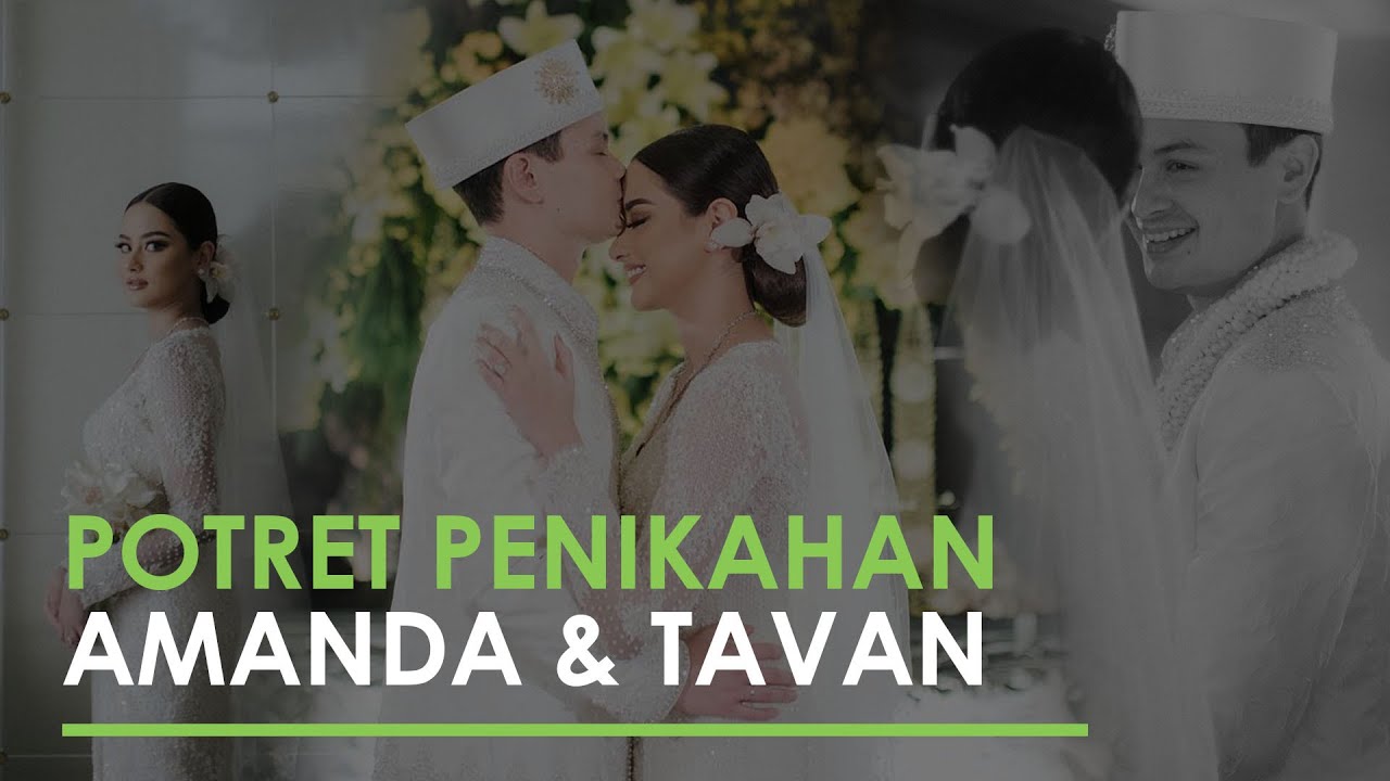 POTRET Pernikahan Adik Maudy Ayunda, Amanda Khairunnisa yang Resmi Menikah dengan Tavan Dutton