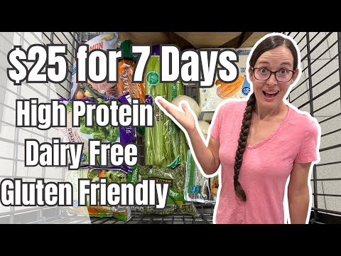 $25 for 7 Days | High Protein, Dairy Free, Low Sugar, and Naturally GF | Single Person Meal Plan