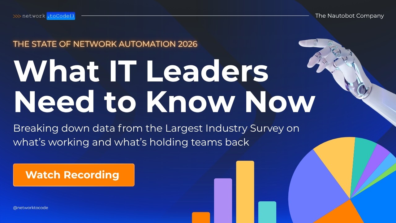 The State of Network Automation 2026: What IT Leaders Need to Know Now