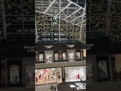 showcasing Dubai Hills Mall, a premier shopping and entertainment destination in Duba