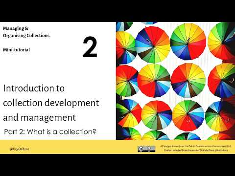 What is a collection?