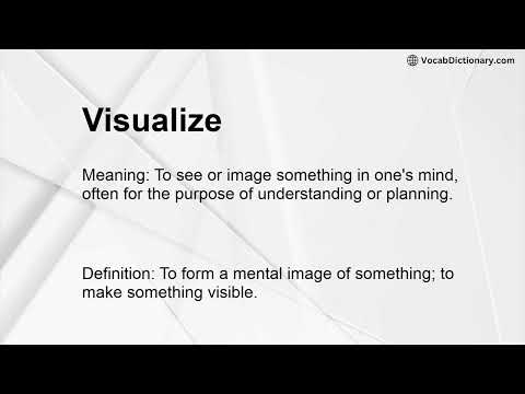 Visualize Meaning