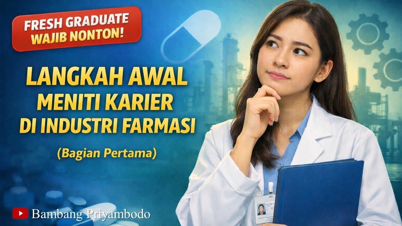 LULUS APOTEKER, LALU HARUS KEMANA? - PANDUAN KARIR DI INDUSTRI FARMASI