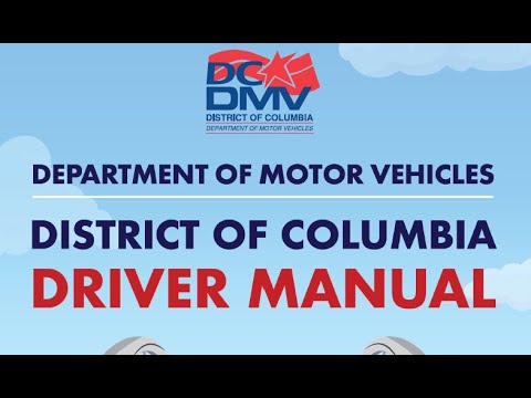District of Columbia Driver Manual 2024 Audio Video Book: HD Bookmarked Chapters