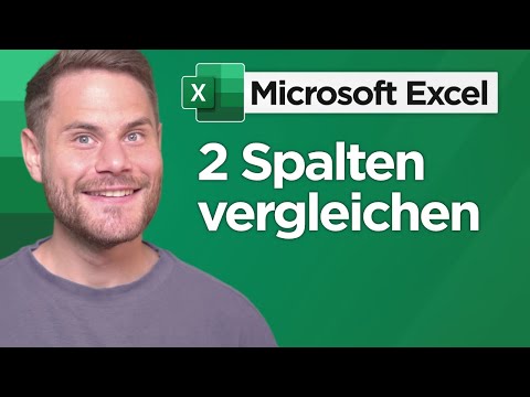 2 Spalten vergleichen auf Unterschiede in Excel (2025)