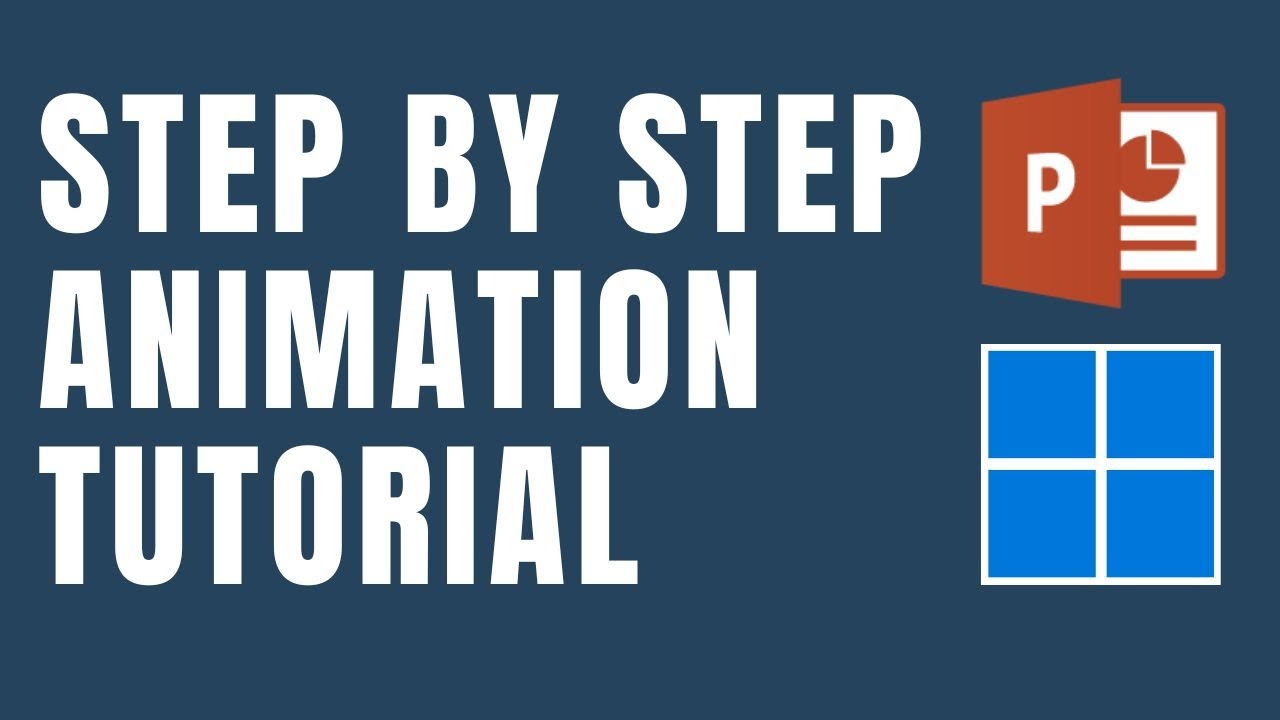 PowerPoint Animation Tutorial (2022) Windows - Step-by-Step