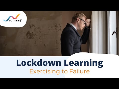 Lockdown Learning Webinar: Exercising to Failure