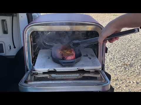 Ninja Woodfire Outdoor Oven Steak!
