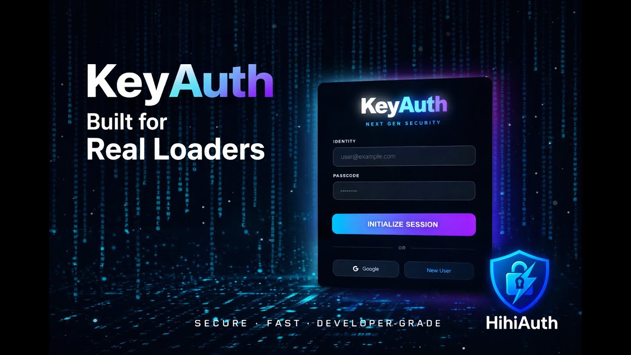KeyAuth – Next-Gen Key System Built for Real Loaders