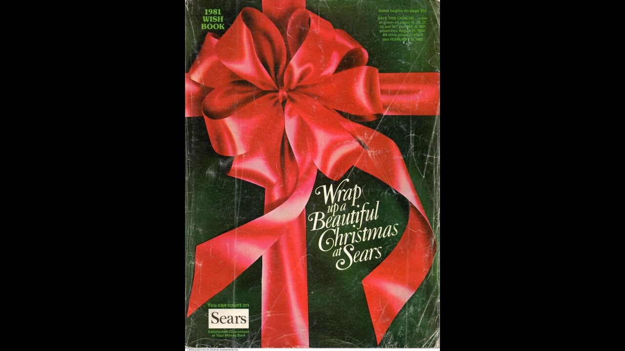 1981 Sears Christmas Wishbook Toy & Kids Pages