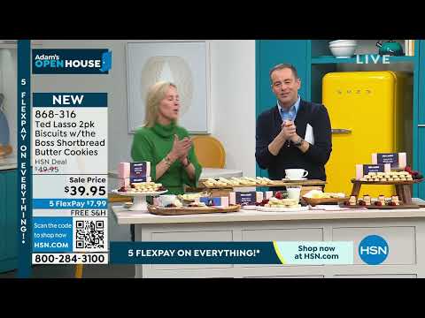 Ted Lasso 2pack Biscuits with the Boss Shortbread Butter...