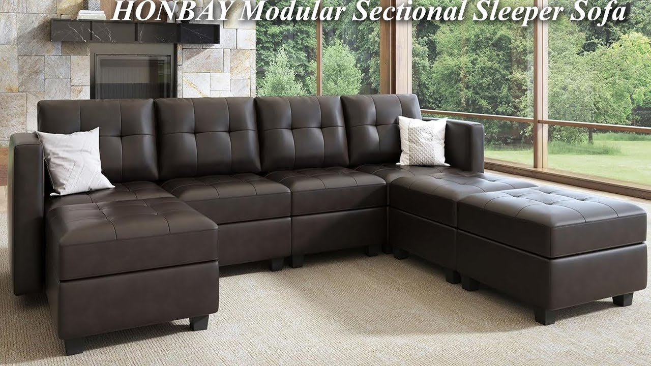 Top 5 HONBAY Modular Sectional Sleeper Sofa Features You Need Now