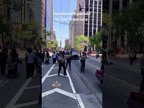 Juneteenth parade in San Francisco