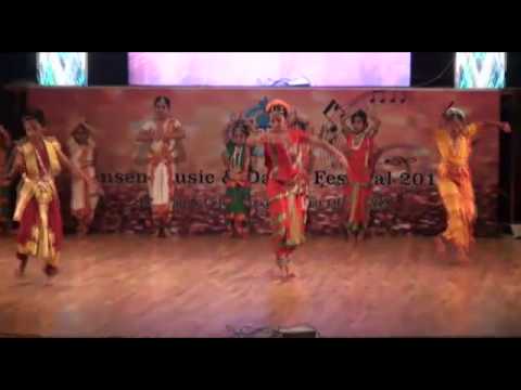 BHARATNATYAM PERFORMANCE BY TANSEN SANGEET MAHAVIDYALAYA KALKAJI.