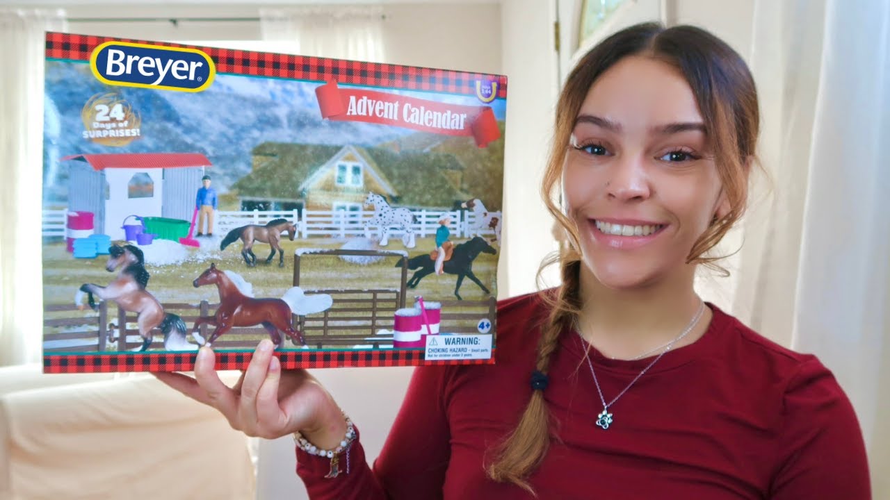 BREYER 2024 MINI WHINNIES ADVENT CALENDER UNBOXING