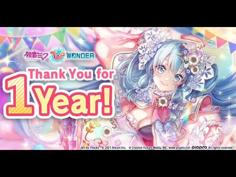 Hatsune MIKU - Tap Wonder 1st anniversary soundtrack / full OST all songs