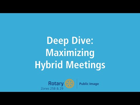 Deep Dive - Maximizing #Hybrid Meetings