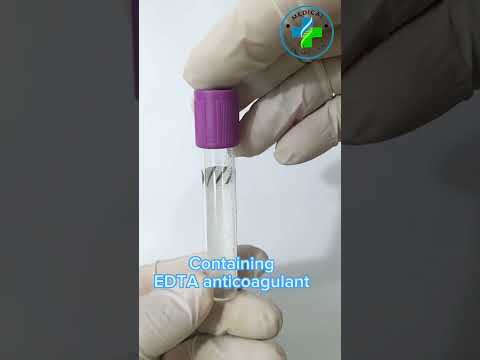 CBC tube | EDTA Anticoagulants | EDTA Vial | CBC test | Blood collection tube | EDTA vacutainer