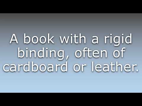 What does Hardcover mean?